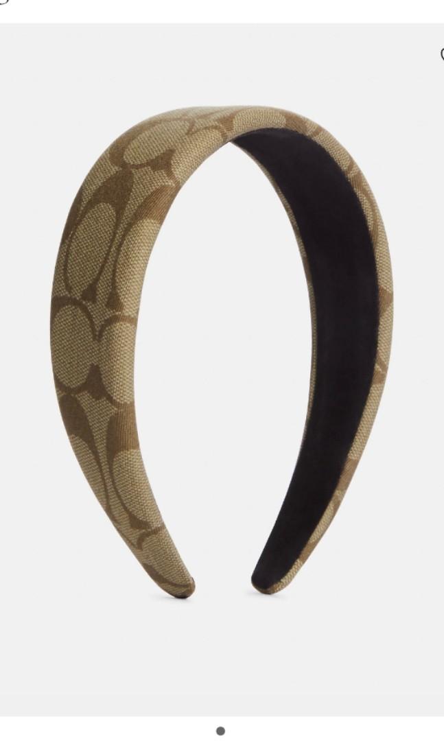 PO Coach Signature Headband, Women's Fashion, Watches & Accessories ...
