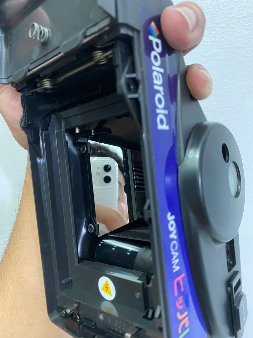 Polaroid joycam with polaroid 500 film, Photography, Cameras on Carousell