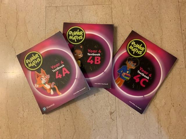 Power Maths Year/Grade 4 Textbooks (A, B, C), Hobbies & Toys, Books ...
