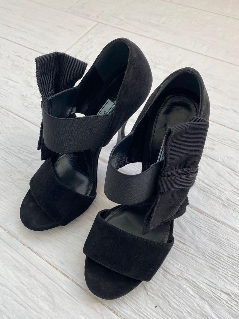 Prada high heels size 38, Women's Fashion, Footwear, Heels on Carousell
