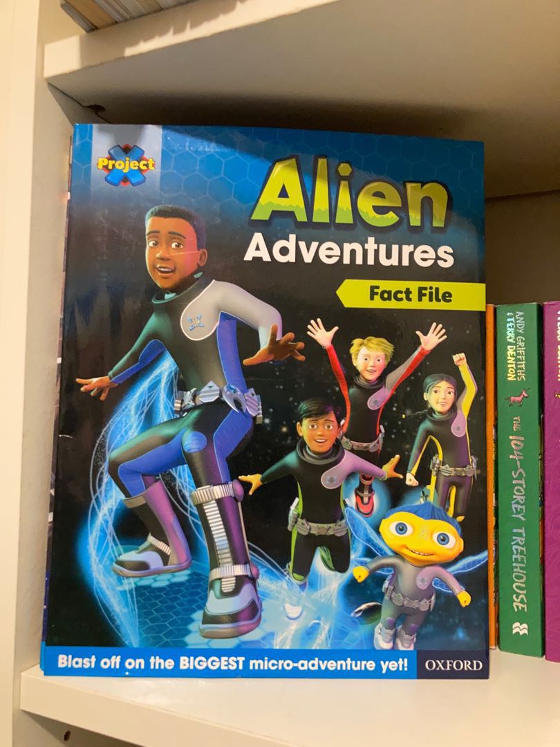 Project X - Alien Adventures , 興趣及遊戲, 書本 & 文具, 小說 & 故事書 on Carousell