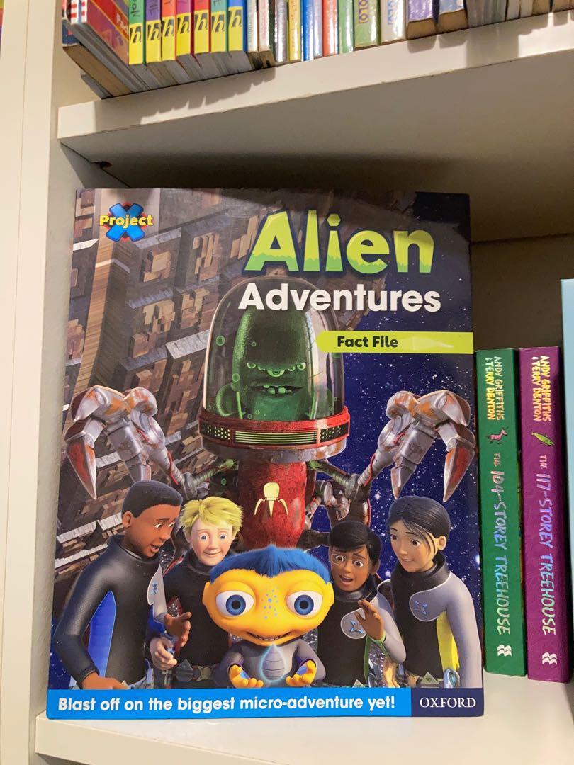 Project X - Alien Adventures , 興趣及遊戲, 書本 & 文具, 小說 & 故事書 on Carousell