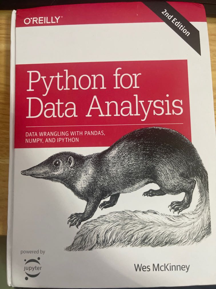 Python For Data Analysis Hobbies And Toys Books And Magazines Textbooks On Carousell