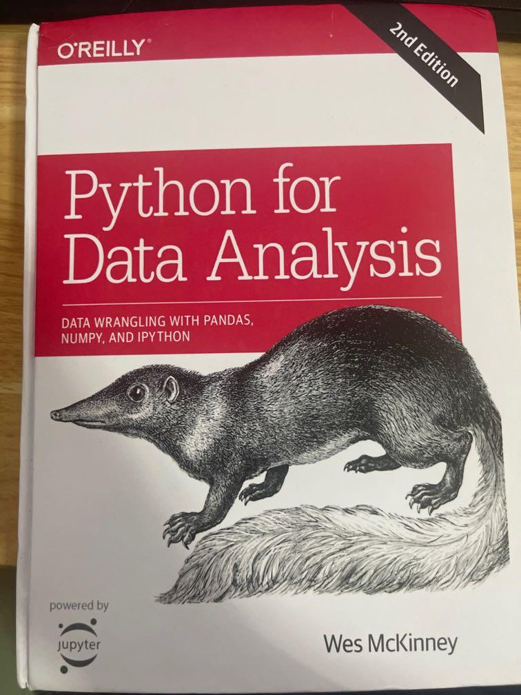 Python For Data Analysis Hobbies And Toys Books And Magazines Textbooks On Carousell