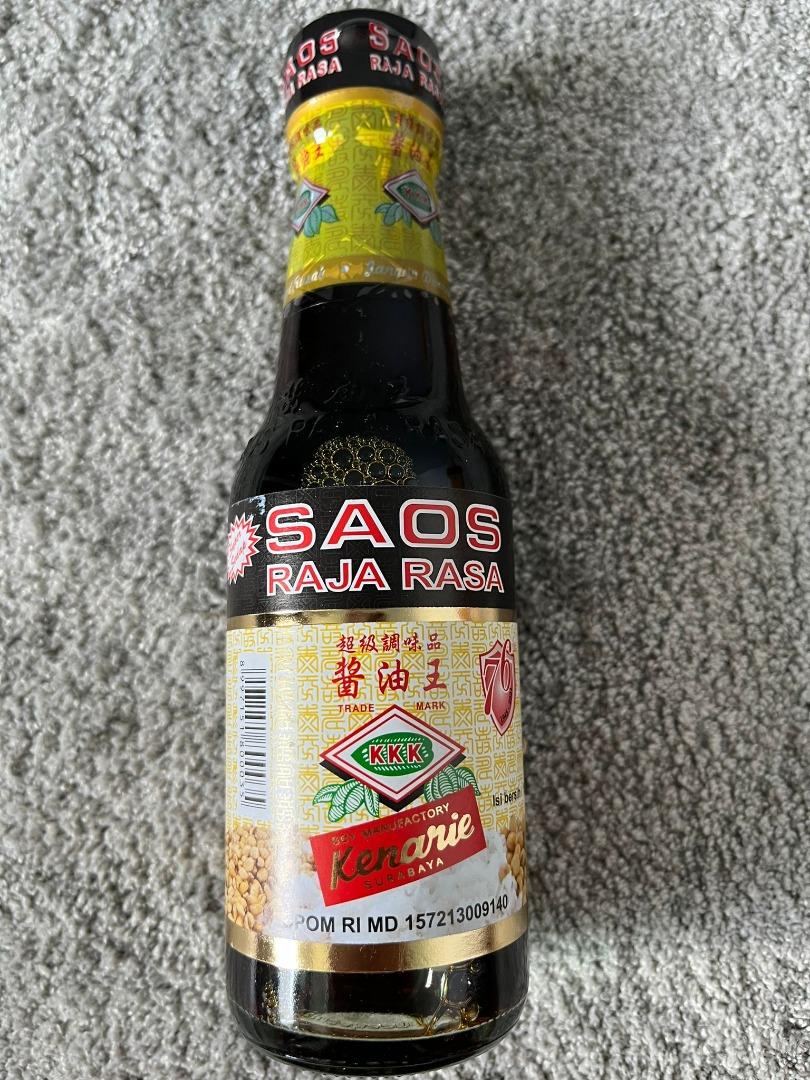 Raja Rasa Soy Sauce Kenarie KKK Saos Raja Rasa, Food & Drinks, Spice ...
