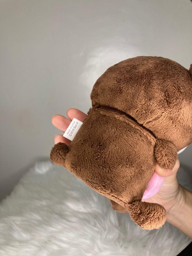 Rare San-X Chocopa Plush Bear Container, Hobbies & Toys, Toys & Games ...