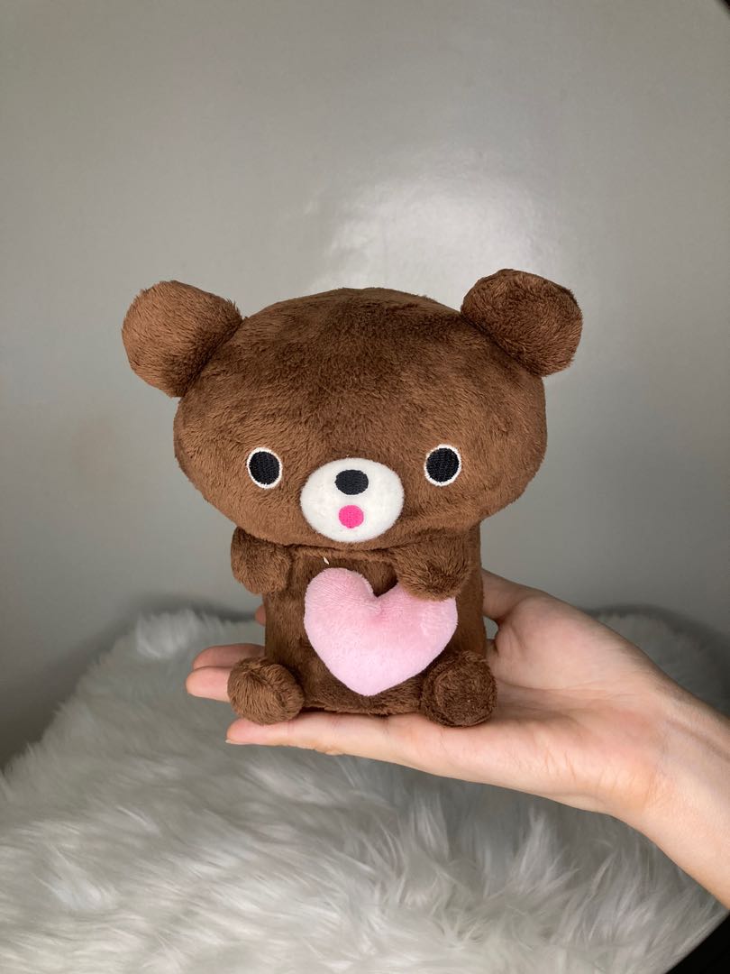 Rare San-X Chocopa Plush Bear Container, Hobbies & Toys, Toys & Games ...