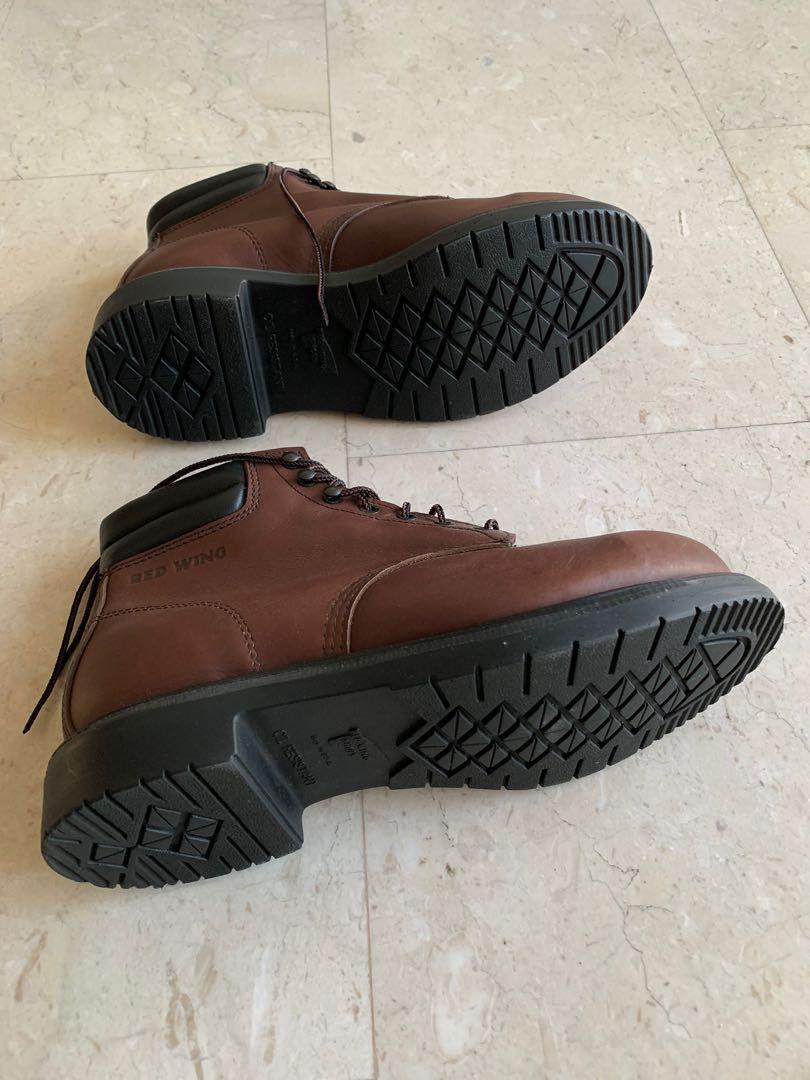 Red Wing Safety Boots, Men's Fashion, Footwear, Boots on Carousell