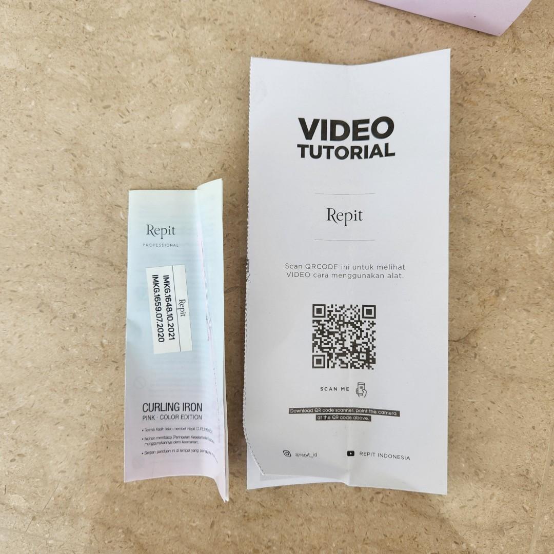 Repit Hair Curler Titanium 32mm Korean Professional, Beauty & Personal ...