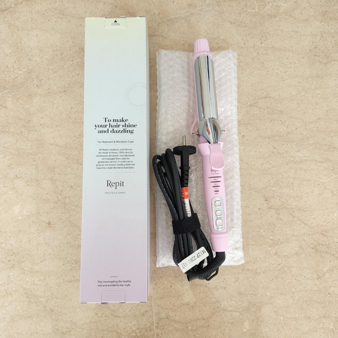 Repit Hair Curler Titanium 32mm Korean Professional, Beauty & Personal ...