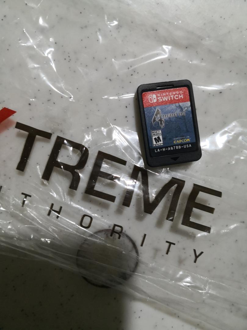 Resident Evil 4 Switch - Cartridge only, Video Gaming, Video Games ...