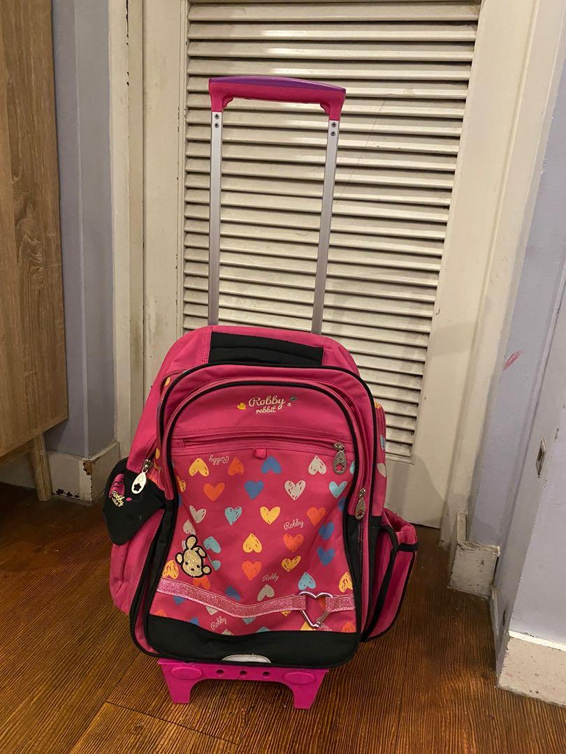 Robby Rabbit trolley bag, Hobbies & Toys, Stationary & Craft ...