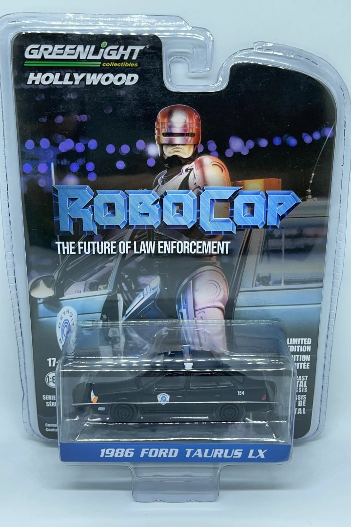 ROBOCOP Greenlight 1:64 1986 FORD TAURUS LX Police Car Hollywood Movie ...