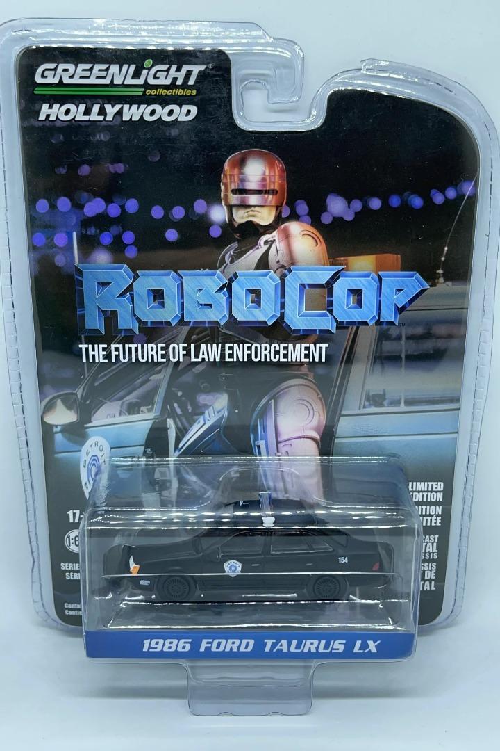 ROBOCOP Greenlight 1:64 1986 FORD TAURUS LX Police Car Hollywood Movie ...