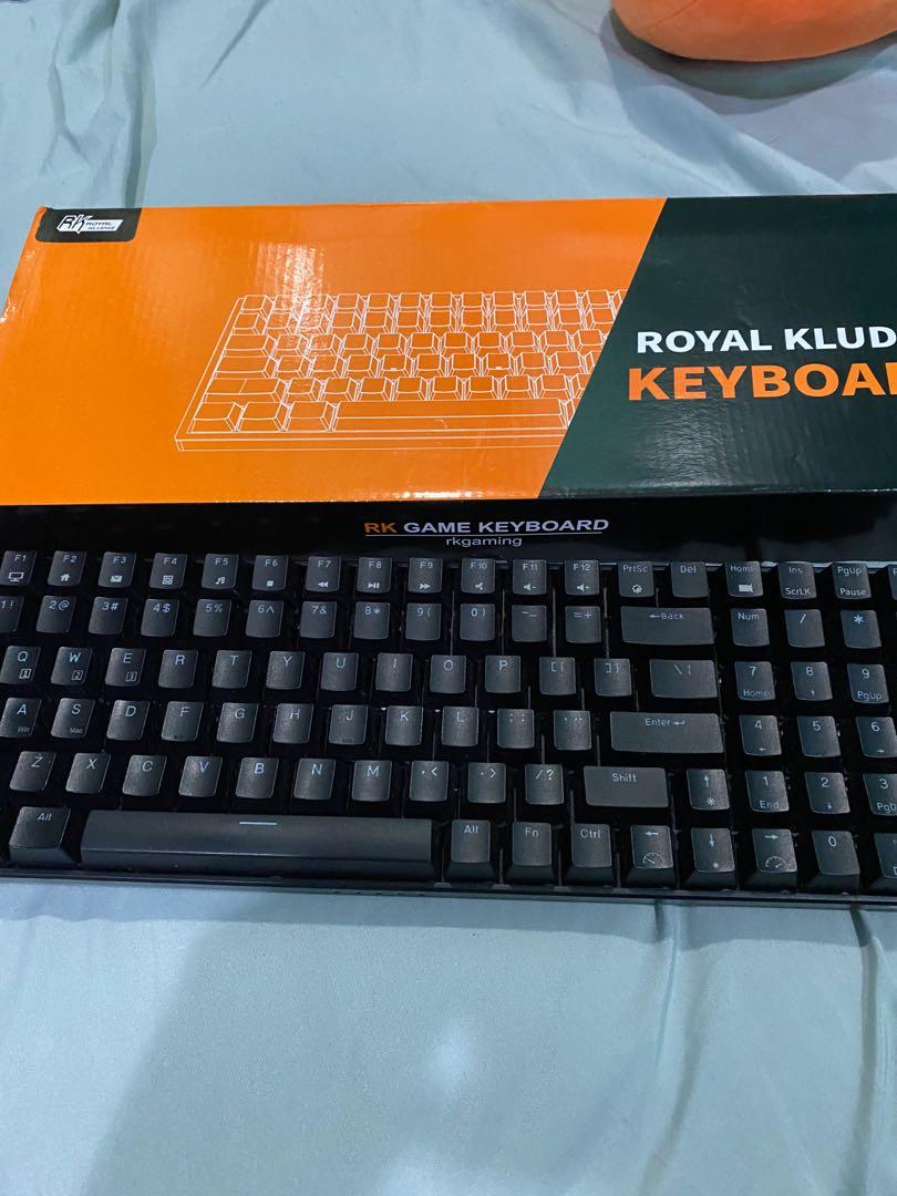 Royal Kludge RK100 Mechanical Keyboard BLACK, Computers & Tech, Parts ...
