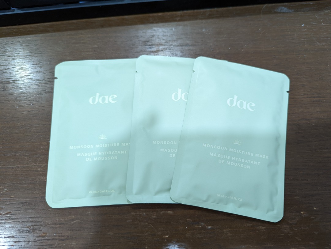 {Sample} 3 x dae Monsoon Moisture Mask 20ml, Beauty & Personal Care ...