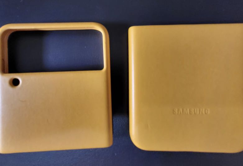 Samsung Z Flip Hp cover/casing Yellow Mustard, Mobile Phones & Gadgets ...