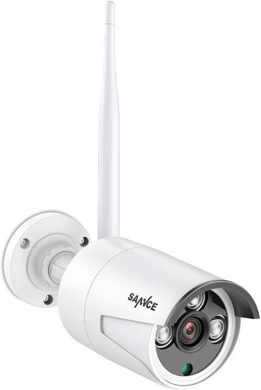 Sannce 3.0Mp Wireless Cctv Camera, Outdoor Weatherproof Metal ...