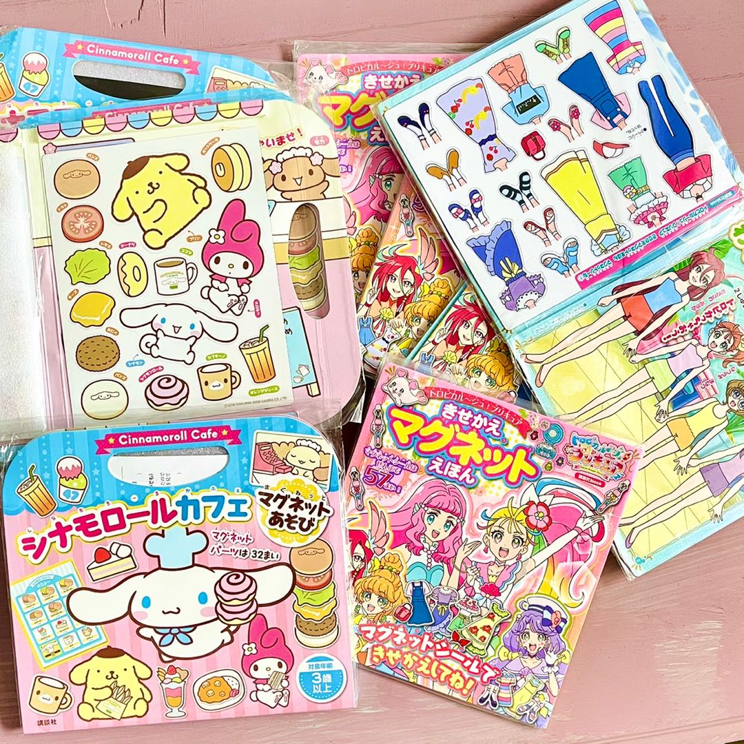 Sanrio Cinnamoroll & Princess Like Paperdolls High Quality Magnetic ...