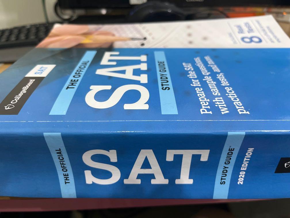 sat college board 官方2020study guide 官方指南全新完全沒寫！, 書籍、休閒與玩具, 書本及雜誌, 評量練習在旋轉拍賣