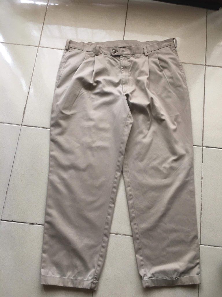 Savanne Motion khaki slacks, Men's Fashion, Bottoms, Chinos on Carousell
