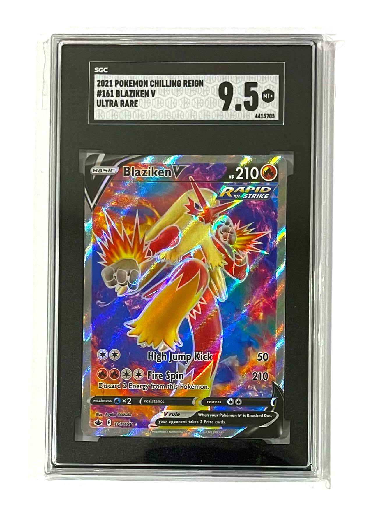 SGC Graded Full Art Pokemon Slabs - Assorted Sets from SWSH & S&M (Not ...