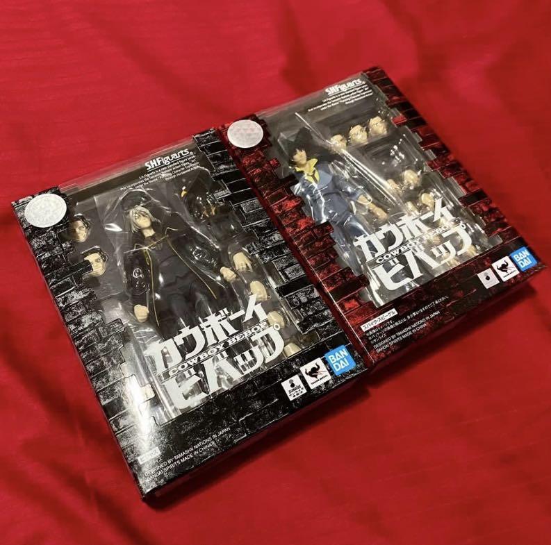 SH Figuarts Cowboy Bebop Bundle of Spike Spiegel & Vicious (Scales with ...