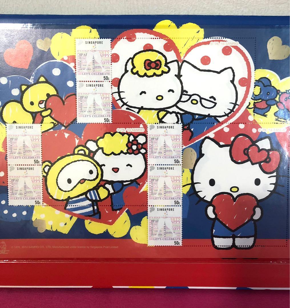 2014 Singapore Post Hardcover MyStamp Collection 40th Anniversary Hello ...