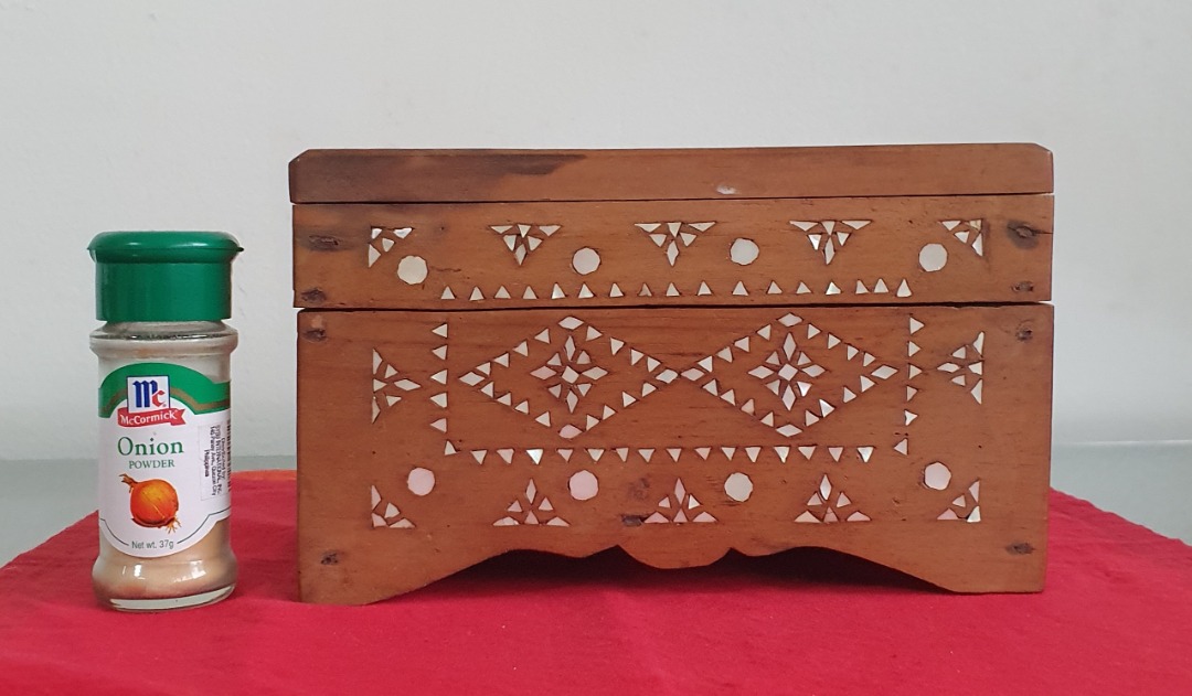 Small Wood Storage Chest Baul Maranao Mindanao & Display, Furniture ...