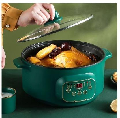 Smart Multi Function Electric Cooker. Hotpot Steamboat Steamer Rice ...