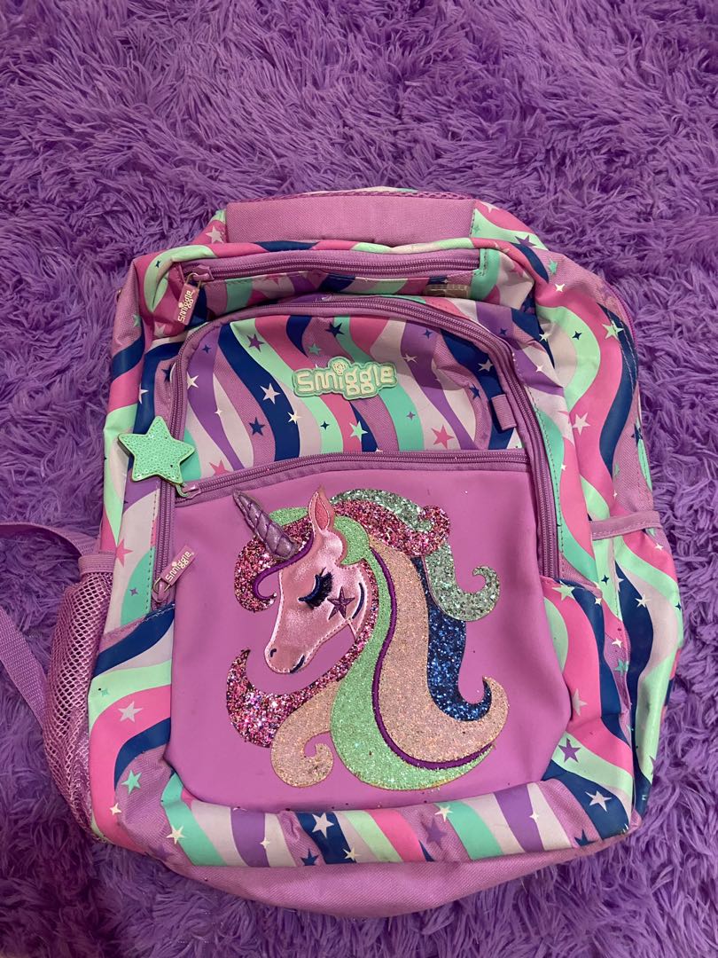 SALE!!! Smiggle Unicorn Backpack (bag), Women's Fashion, Bags & Wallets ...