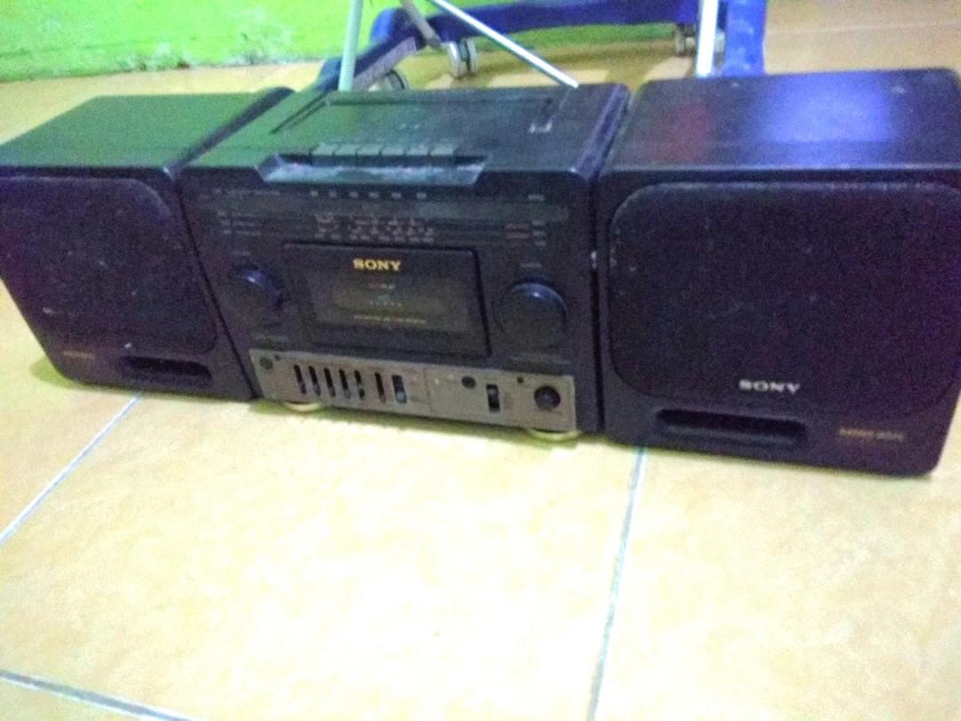 Sony compo jadul, Elektronik, Audio di Carousell