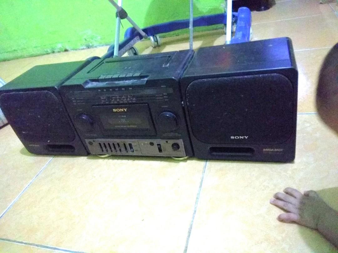 Sony compo jadul, Elektronik, Audio di Carousell