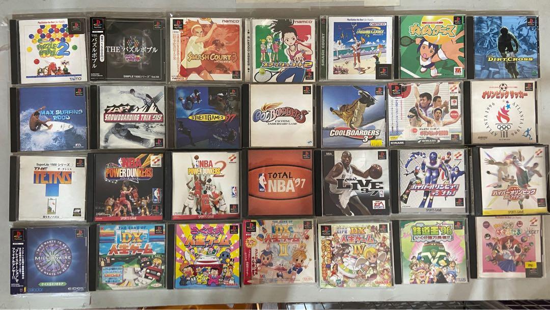 Sony Playstation Original Japan Game Part 1, Video Gaming, Video Games ...