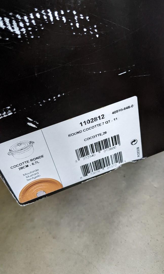 Staub 28cm Cocotte Dutch Oven, Furniture & Home Living, Kitchenware & Tableware, Cookware ...