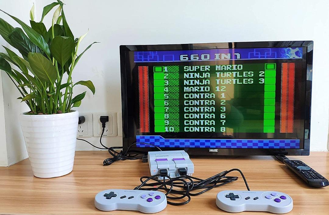Super Classic Edition system Video Game Console retro Built-in 660 ...