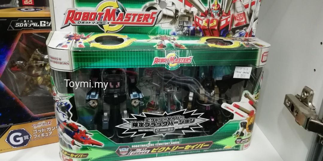 Takara Transformers Robot Masters E Hobby Victory Saber Black Version ...