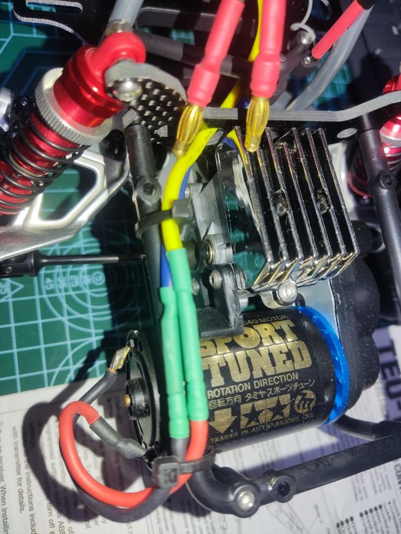 Tamiya TEU-104BK ESC Sport Tuned Motor, Hobbies & Toys, Toys & Games on ...