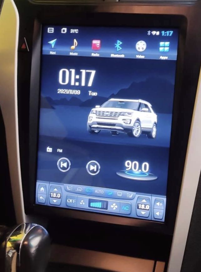 Tesla screen for ford explorer 2011-2019, Car Parts & Accessories ...