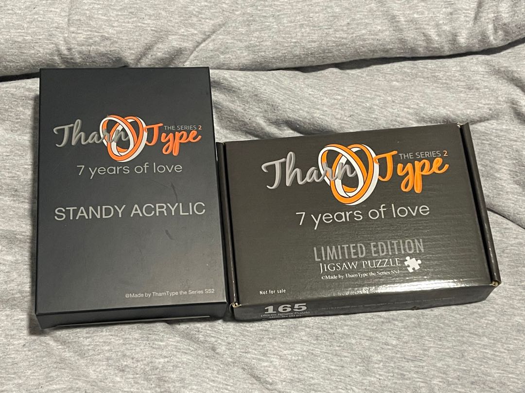 TharnType The Series S2: 7 Years of Love - Boxset items (Limited ...