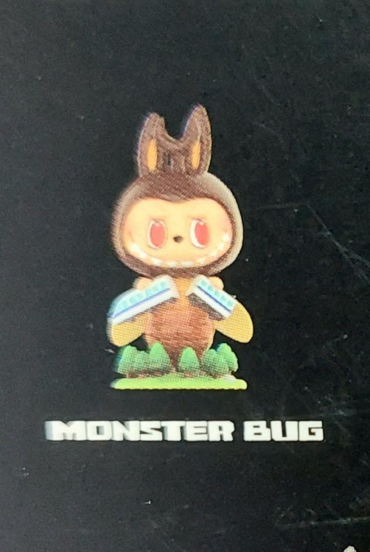 The Monster Bug labubu Kaiju, 興趣及遊戲, 玩具 & 遊戲類 - Carousell