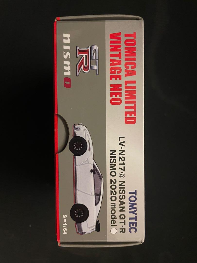 Tomica Limited Vintage Neo 1/64 LV-N217a Nissan GT-R NISMO 2020 Model, White, Hobbies & Toys ...