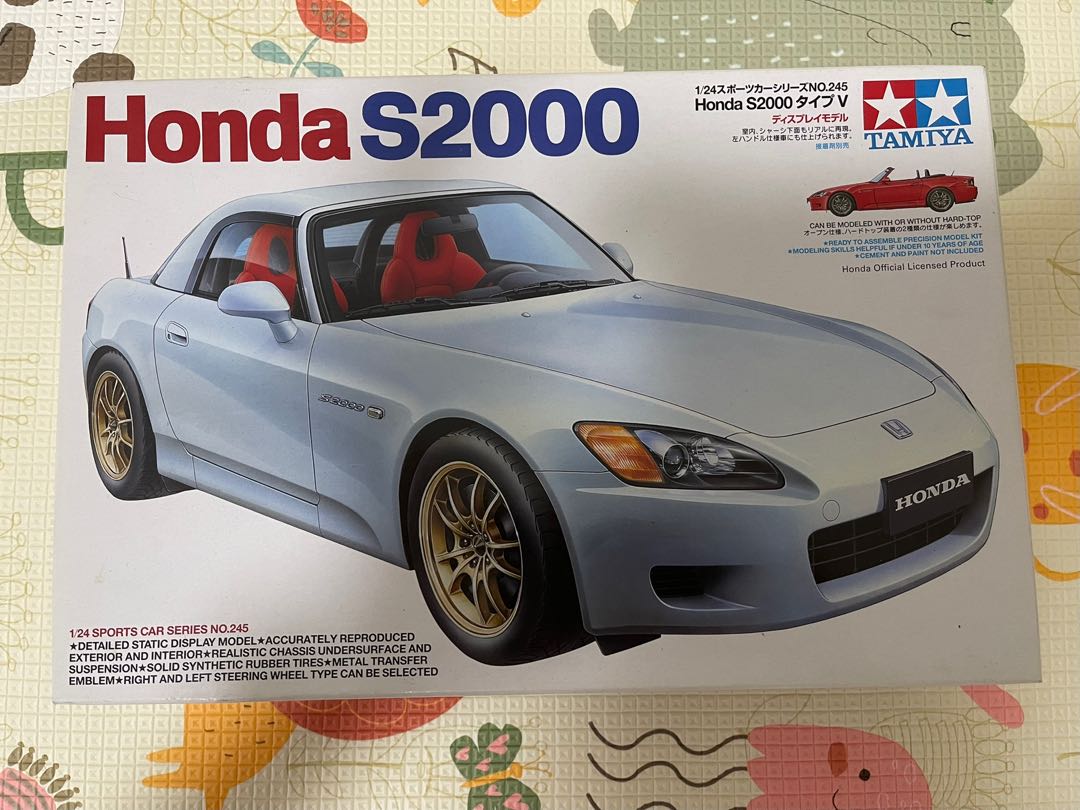 Tomiya Honda S2000 Car Model, Hobbies & Toys, Toys & Games on Carousell