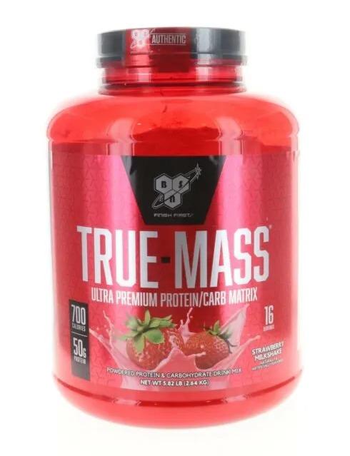 True mass Protein/carb Matrix Strawberry!, Health & Nutrition, Health ...