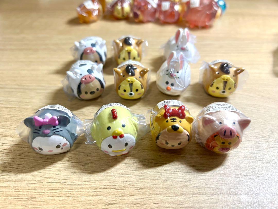 Tsum tsum golden Sakura Zodiac CPCM gold cow play cow moo Pooh Stitch ...