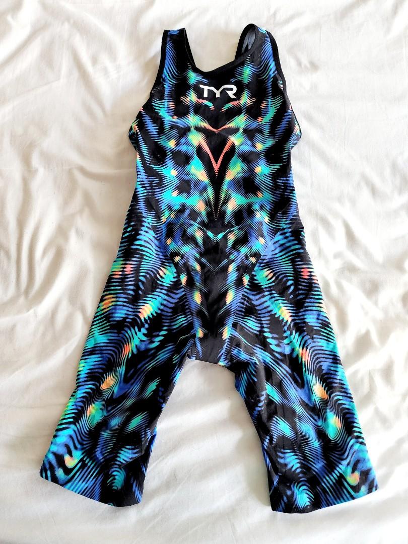 TYR Venzo Genesis Open Back Kneeskin - Crystal, Babies & Kids, Babies ...