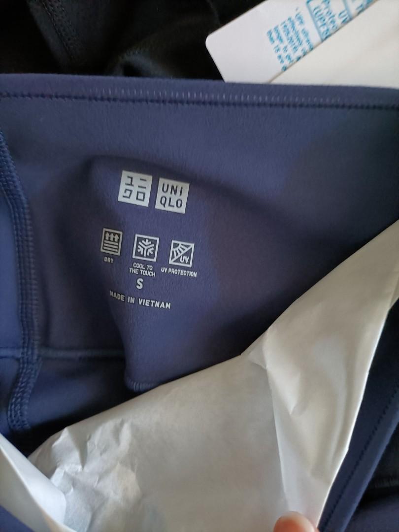 Uniqlo Airism UV Protection Leggings/ Temple Korea, Women's Fashion ...