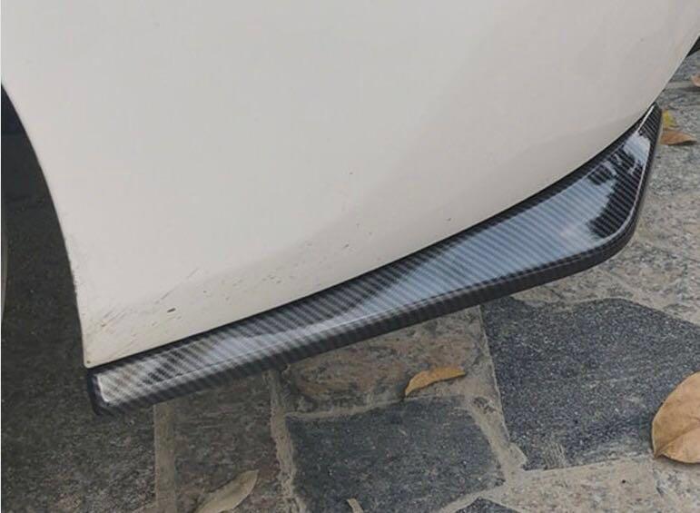 Universal Car Rear Bumper Lip Spoiler Fin Diffuser Splitter Car Body ...