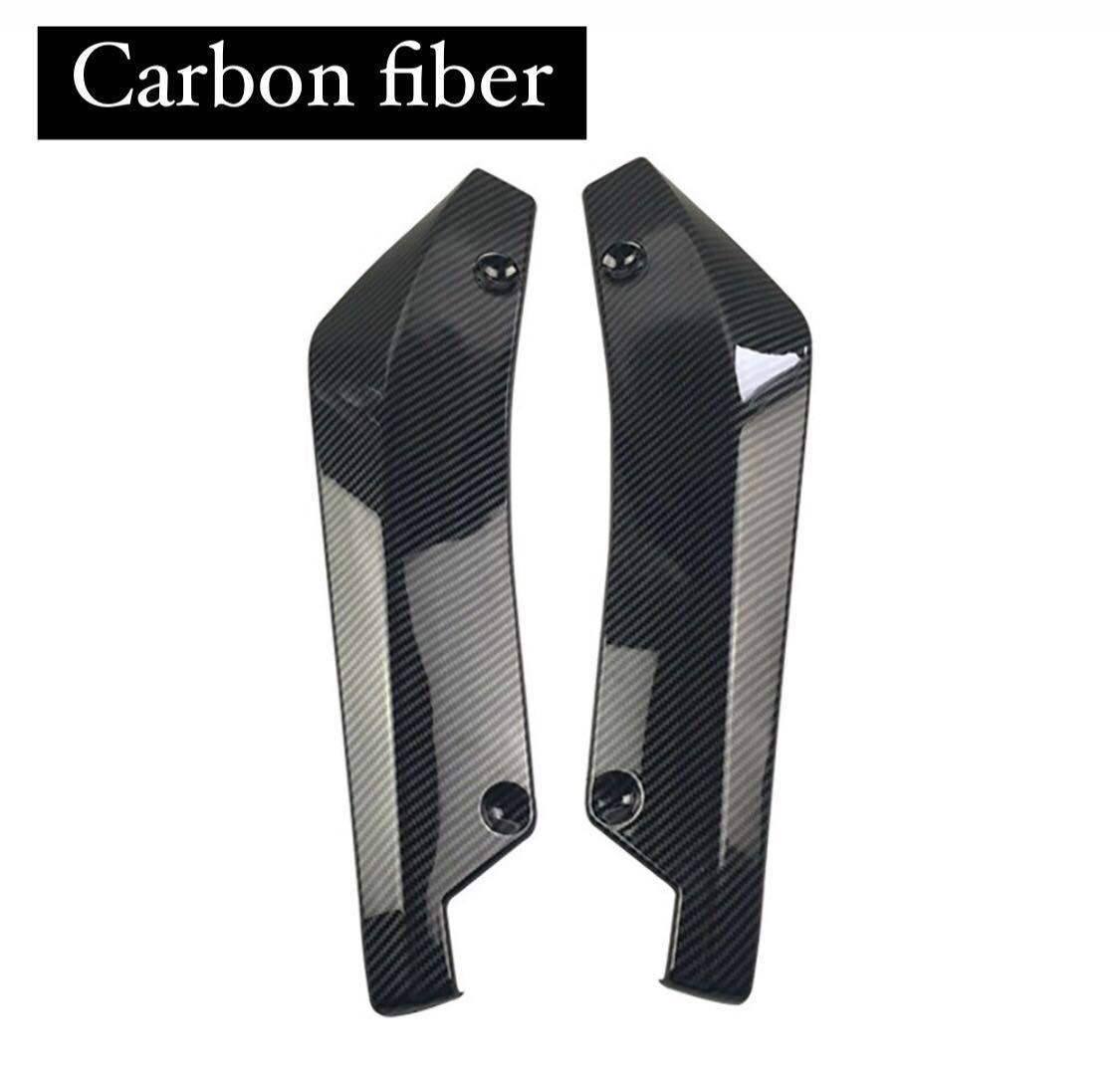 Universal Car Rear Bumper Lip Spoiler Fin Diffuser Splitter Car Body ...