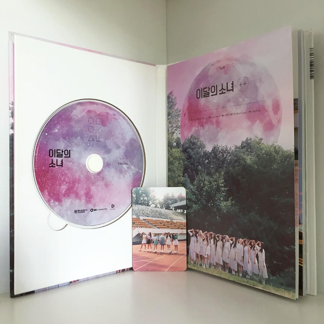 LOONA 1st mini kpop album ++ Limited ver. B with unit pc (Unsealed ...